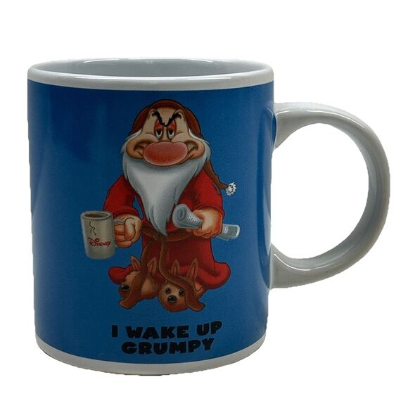 Disney | Dining | Vtg Disney I Wake Up Grumpy Mug Cup Jerry Leigh 4 Oz ...